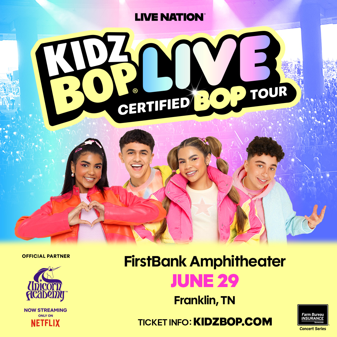 KIDZ BOP LIVE Certified BOP Tour