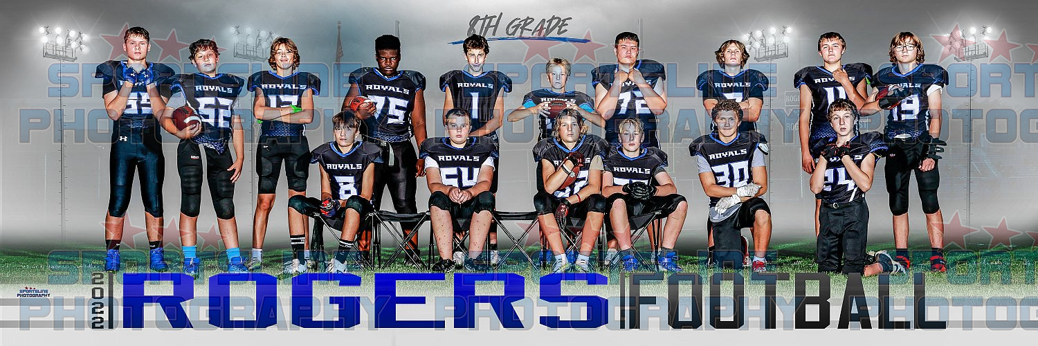 Photo Gallery of Football Portraits | Rogers Youth Football Association