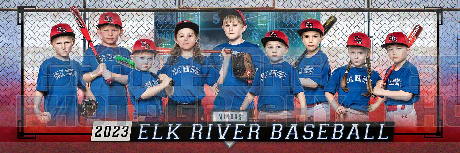 Photo Gallery of Baseball Portraits | Elk River Youth Baseball Association