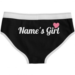 Customized Underwear, Personalized Panties, Custom Thongs