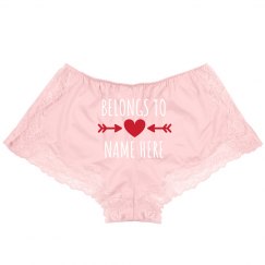 Customized Underwear, Personalized Panties, Custom Thongs